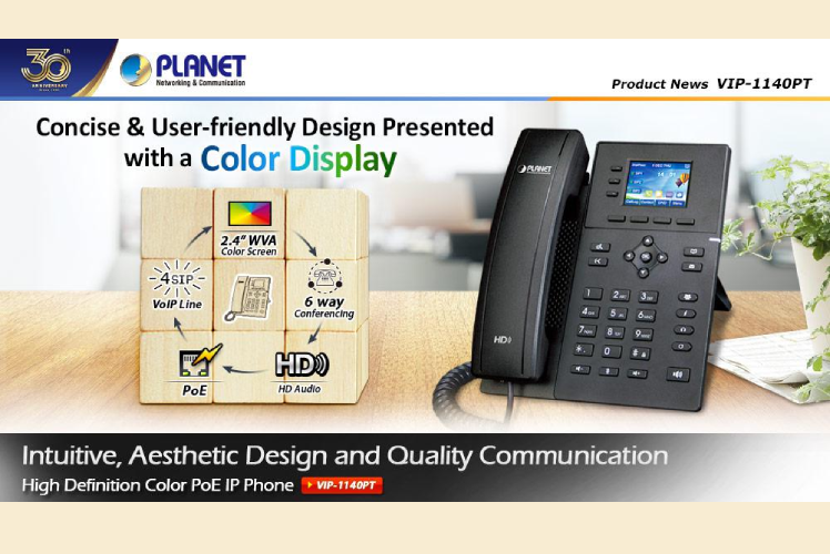 High Definition Color PoE IP Phone - Prime Distributions