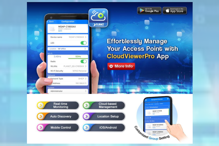 Manage PLANET Wi-Fi Devices Anytime, Anywhere! - Prime Distributions